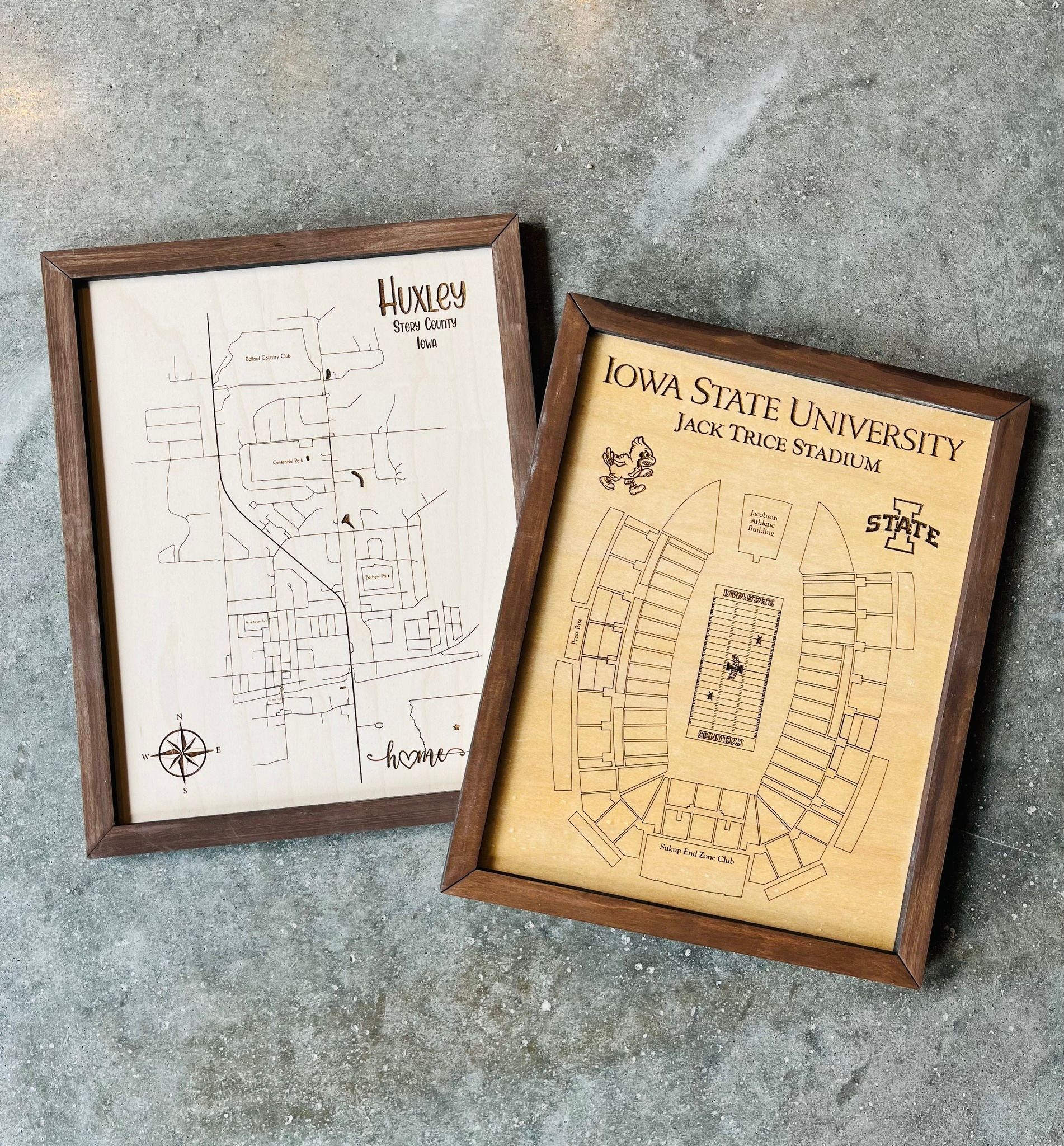 Huxley Map – MrsHandPainted